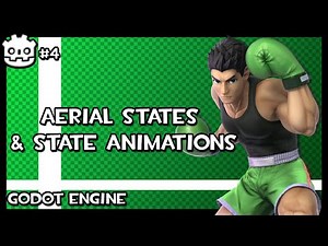 Adding Aerial States & State Animations || Godot 3.5 Platform Fighter Tutorial || Part 4
