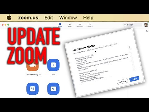 How to Update Zoom on a Mac