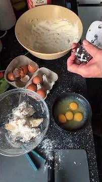 Quick Time lapse cooking: Fruit cake