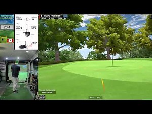 THE BEST 9 HOLE COURSE ON GSPRO GOLF SIM | HOMEWOOD CG | GARMIN APPROACH R10