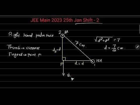Two long parallel wires carrying currents 8A and 15A in opposite directions are placed at a distance