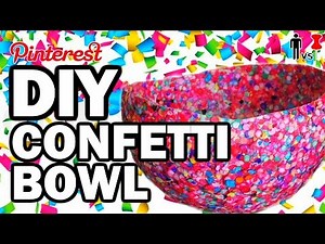 DIY Confetti Bowl - Man Vs Pin #104