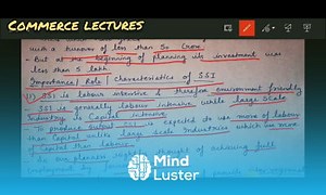 Mind Luster - Learn small scale industry to promote employment and equity class 12 Indian economic development notes