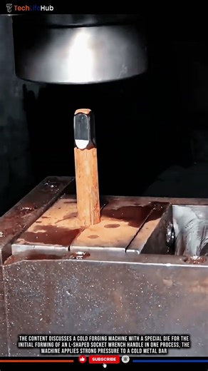 Innovation Cold Forging: Strong L-Key Handle, Energy Efficiency, High Pressure #tech