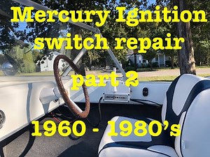 Mercontrols Switch Repair Pt. 2: Restoring Remote Style Mercury Shifter Boxes from the 1960-1980
