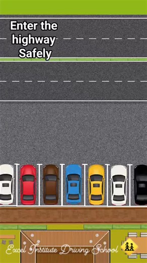 A single mistake on the highway can lead to a disaster. This short animation shows you the right way to enter a highway safely. Watch and share to help others stay safe on the road. Call 0789 118060 / 0723 373 263 Kitale / Eldoret / Nakuru #HighwaySafety #DrivingTips #RoadSafety #CarAccident #TrafficRules #RoadSafety #Kitale #Eldoret #nakuru #Exceldrivingschool #DrivingSchoolNearme | Excel Institute Driving School.