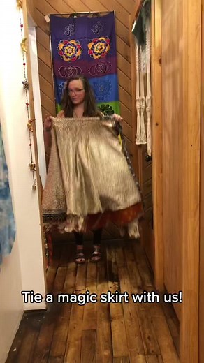 Transform Your Look with a Long Tan Magic Skirt!