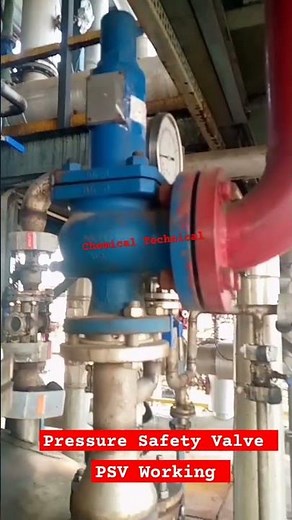 Pressure Safety Valve Working Principle l PSV Working l What is PSV #pressurecontrol #processvalves