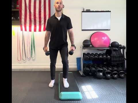Free Weight Side Step-up