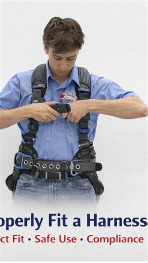 Gama Canada | Fall protection isn’t optional, it’s critical. Knowing how to properly use your harness can be the difference between going home safely or... | Instagram