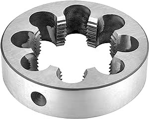 Burkit Metric M50 X 2 Round Threading Die, M50 x 2.0 Machine Thread Die Right Hand