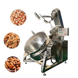 [Hot Item] Nut Factory Use Automatic Stainless Steel Peanut Sugar Almond Coated Machine