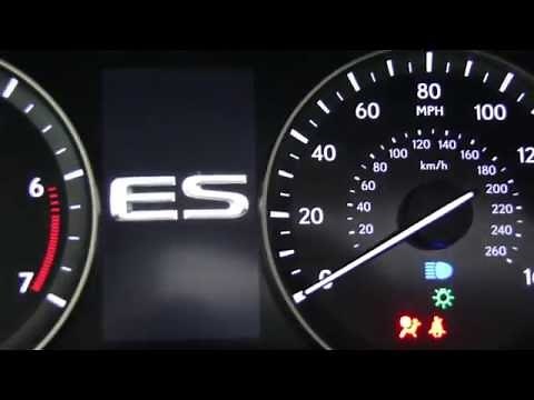 2016 ES350 Maintenance Reset Reminder