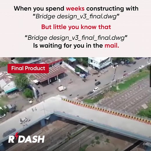 This is what happens when your construction teams work on multiple tools. RDash is a construction management software that unifies Design, Projects, Finance, and Procurement — out-of-the-box, without requiring the customer to stitch anything together. Time to stop juggling 6 different apps — and start managing everything on one platform. | RDash