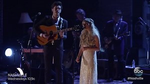 350K views · 17K reactions | A beautiful song sung by two beautiful souls. Clare Bowen and Sam Palladio nailed it on the #NashvilleOTR2. Watch it here! #Nashville | Nashville | Facebook