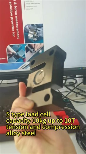 S type load cell, capacity from 10kg to 10T, tension and compression, alloy steel, ODM&OEM