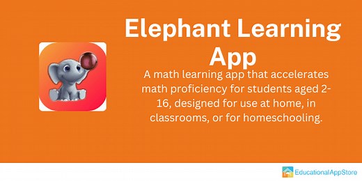Elephant Learning Math Academy Review - EducationalAppStore