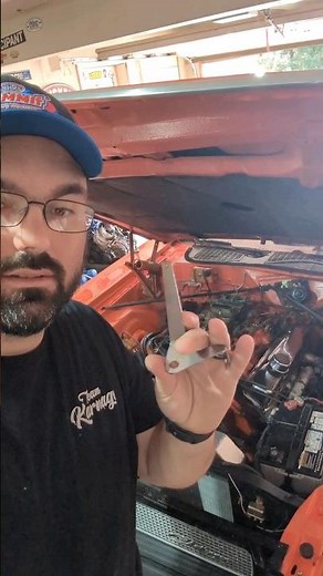 1970 Dodge Challenger Mopar Six Pack Throttle Return Spring Bracket Install #musclecar #440 #6pack