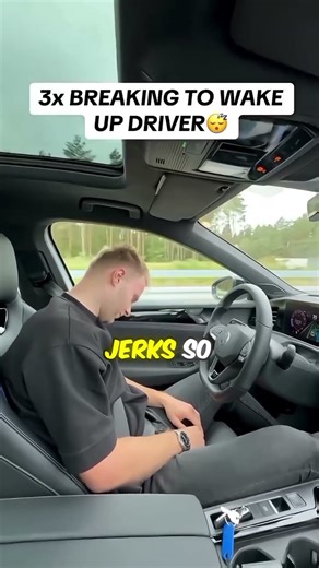 🤯 Car Wakes Up SLEEPING Driver & Saves His Life!