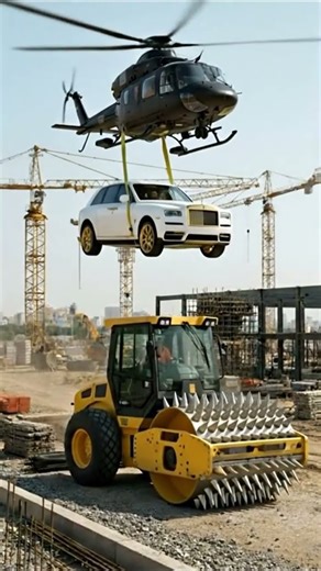 When Luxury Crushes Steel 😳🚁 The Indestructible Rolls Royce Drop Test! #rollsroyce