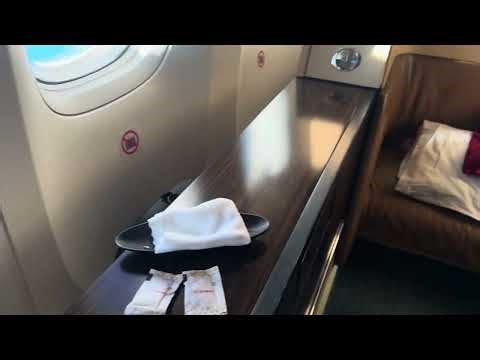 Exclusive Air india first class Mumbai to JFK 777-300ER Suites #airindia Candid video