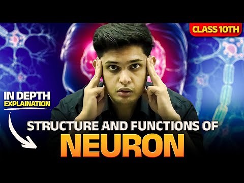 Structure and Functions Of Neuron 🔥|| Control and Coordination| Class 10 science | Prashant kirad