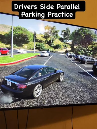 Korey L Batey on Instagram: "Driver side parallel parking is a bit easier. #mrRoadReady #ParallelParking #GTA5 #GTAClips."