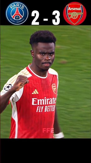 The Day PSG Faced Arsenal | 2025 Epic Football Battle 💥 #soccer