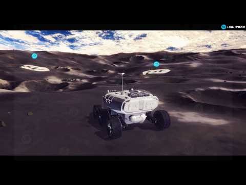 3D Virtual Simulation of Space Detection Equipment | Hightopo Digital Twin