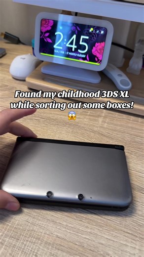 Can’t believe I found this gem ♥️ #cozygamingcommunity #gamergirl #nintendo #nostalgiacore #3dsxl