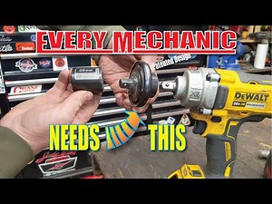 Universal Weighted Impact Socket Adapter BUILD -one of a kind- DIY