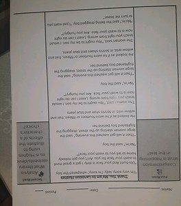 What is happening in the text?What literary elements/devices ... | Filo