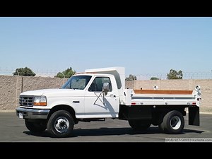 1997 Ford F450 Heil 3 Yard Dump Truck