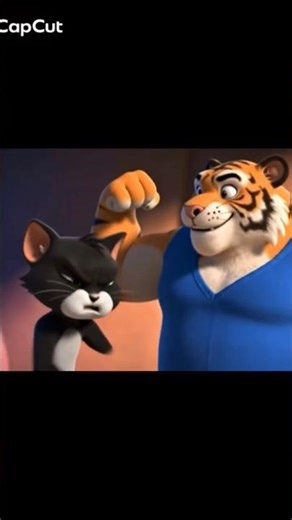 Funny Muscle Challenge: Tiny Cat vs Big Tiger 😂💪