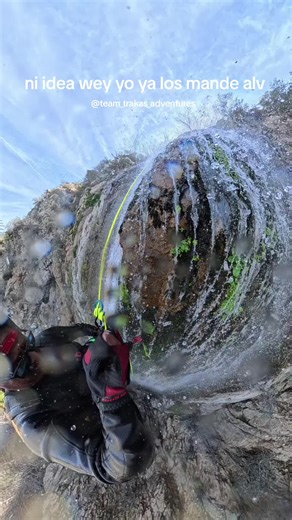 ni idea wey #niidea #rappelling #canyoning #waterfalls #rope