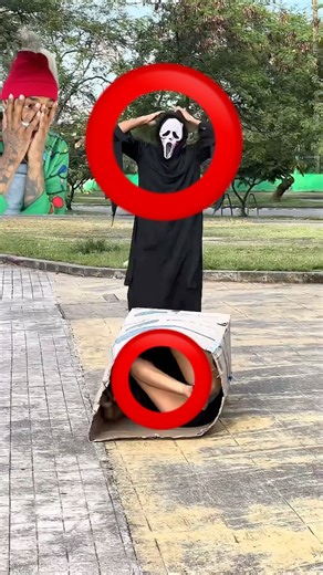 Scream Mask Prank in Public 😱 | People’s Reactions Will SHOCK You! (Gone Wrong?)” #prank #drama