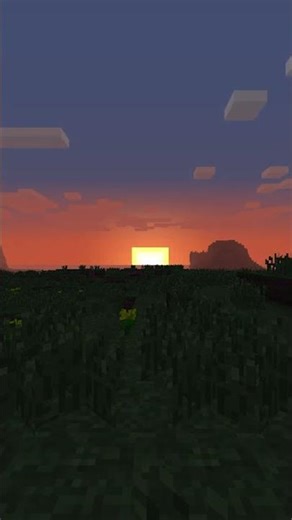 The sunset back then was so good- Old Minecraft Ambience #minecraft #ambience #minecraftmusic #relax