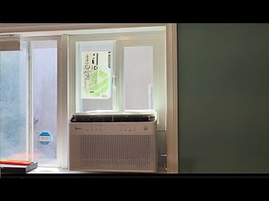 Midea U shape AC – Sliding Window install
