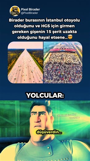 GIŞE 15 ŞERİT UZAKTA! 😵‍💫🛣️🤯