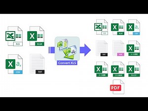 Excelファイル変換ソフト Convert XLS の紹介動画
