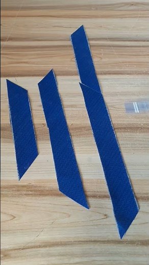 DIY Bias Tape from a Square of Fabrics