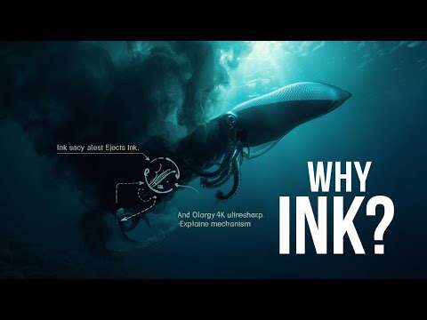 Why Squids Can Squirt Ink | Ocean Animals & Defense Science Explained for You