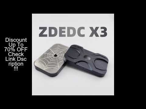 ZDEDC X3 Unlimited Pushing Slider Stress Relief Toy Metal Fidget Toys For Adults