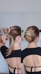 Effortless. Elegant. The easiest updo 💁‍♀️ #easyupdo #hairstyleideas #easyhairstyle #hairtutorial #quickhairstyles #hairhack #updohairstyle #hairtok #reelsviral #saveforlater | Another Day Another Braid