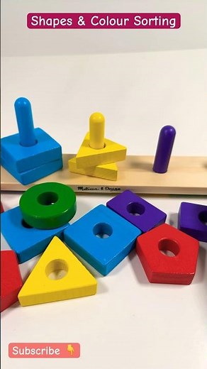 Sorting Shapes | Colours | Educational Videos for Kids