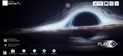 Exploring Black Hole UI V2 in Minecraft