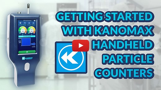 How to Use Kanomax Handheld Particle Counters