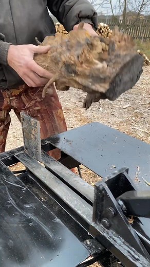 wood splitter machine #wood #woodworking #woodwork | Wood Splitting Machines