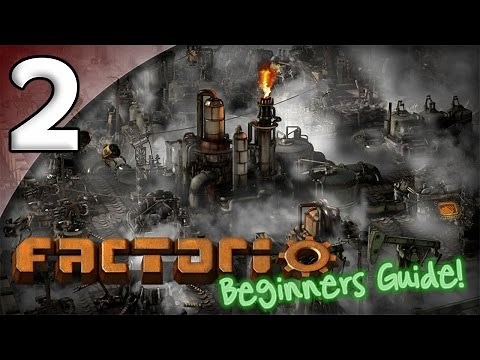 Factorio Beginner's Guide - 2. Steam Engines & Electricity - Let's Play Factorio Gameplay