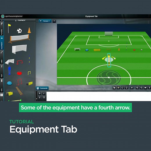 7.7K views · 37 reactions | This SSP tutorial explains how to access and use the equipment tab... ⚽️‍ Enquire about an SSP membership through the link in the comments. | SportSessionPlanner.com | Facebook